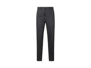 Dior Button-detailed Wool Straight-leg Pants
