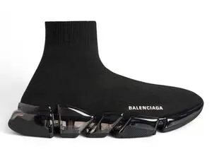 Balenciaga Speed 2.0 Full Clear Sole Recycled Sneakers