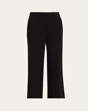 Theory Classic Straight-leg Good Wool Pants