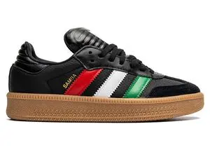 Adidas Samba Xlg - Core Black/better Scarelet Red/gold Metallic