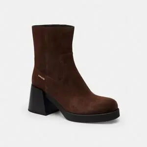 COACH Block Heel Boot