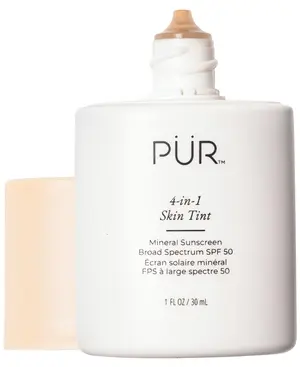 PUR MINERALS Pur 4-in-1 Skin Tint Mineral Sunscreen Broad Spectrum Spf 50 - Mn4