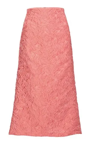 Silvia Tcherassi Atira Brocade Midi Skirt