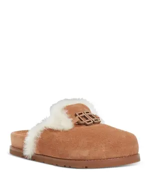 Simkhai Mila Shearling Clogs