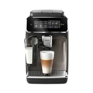 PHILIPS 3300 Series Fully Automatic Espresso Machine With Lattego - Black