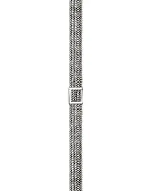 John Hardy Sterling And Diamond Link Necklace