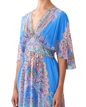 Camilla Silk Maxi Dress