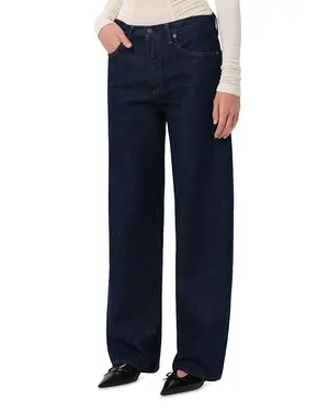 AGOLDE Arc High-rise Wide-leg Jeans