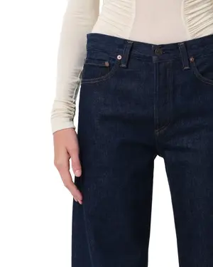 AGOLDE Arc High-rise Wide-leg Jeans