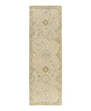 LR HOME Dreamscape Dream-82443 Runner Area Rug, 2'6 X 8 - Beige/sea