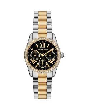 Michael Kors Lexington Lux Watch - Black/two Tone