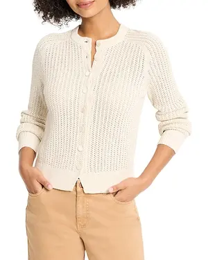 NIC+ZOE Party Cardigan - Classic Cream