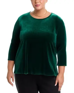 Caroline Rose Easy Velvet Top