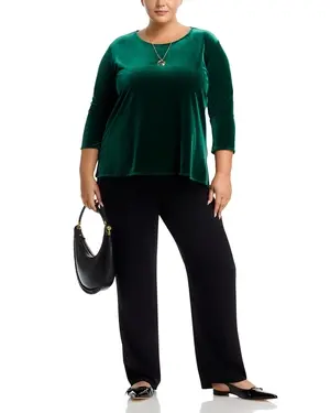 Caroline Rose Easy Velvet Top