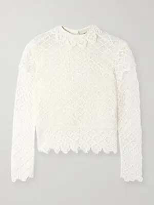 Scalloped Lace Blouses