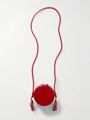 Isabel Marant Houna Tasseled Leather Shoulder Bag