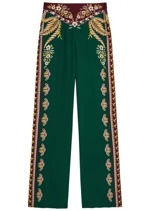 Etro Zip Up Pants For Women