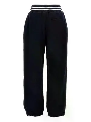 WALES BONNER Ribbed-trim Trousers