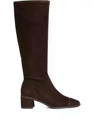 Tory Burch 55mm Cap-toe Knee-high Boots - Brown