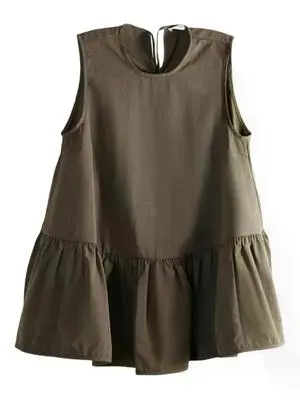 Cecilie Bahnsen Ruffled Sleeveless Top