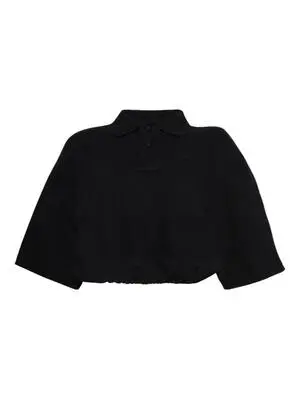 Alexander Wang Cropped Polo Shirt