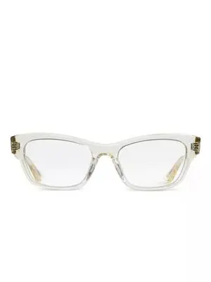 Khaite X Oliver Peoples Cat-eye Frame Glasses - Neutrals