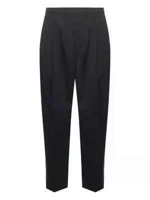 GIULIANO GALIANO Pleat-detail Trousers - Black