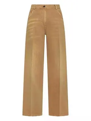 Seventy Whiskering-effect Wide Leg Jeans