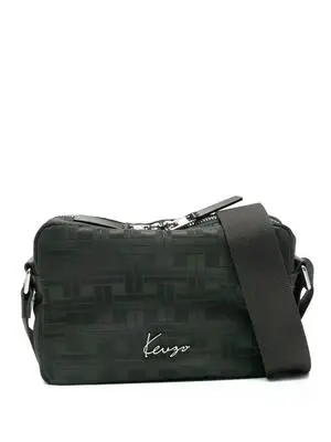 Kenzo Woven Tote Bag - Green