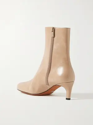 Proenza Schouler Uma Leather Ankle Boots