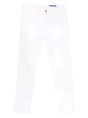 Jacob Cohen Bobby Washed Trousers - White
