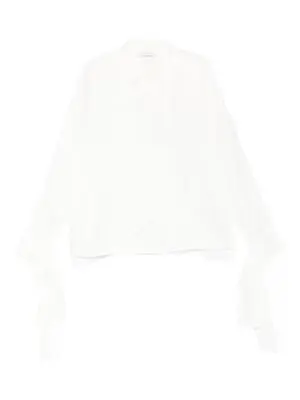 Lanvin Tie Detailed Blouses