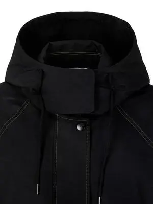 STUDIO TOMBOY Layered Hooded Jacket - Black