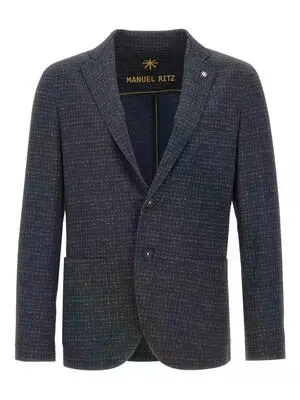 MANUEL RITZ Houndstooth-pattern Blazer