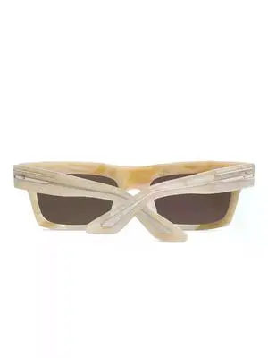 KHAITE X OLIVER PEOPLES Rectangle-frame Sunglasses