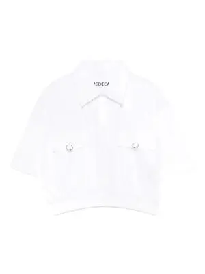 MEDEEA Cotton Shirt - White