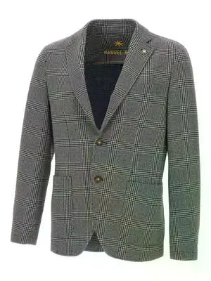 MANUEL RITZ Houndstooth-pattern Blazer