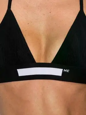 MEDEEA Ribbed Logo Bra