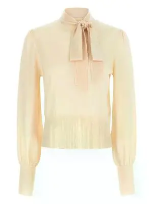 Zimmermann Pussy-bow Puff-sleeve Blouse