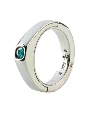 PARTS OF FOUR Sterling Sistema Diamond Ring - Silver