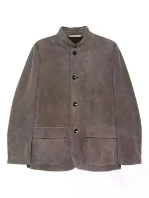 Agnona Buttoned Shearling Jacket