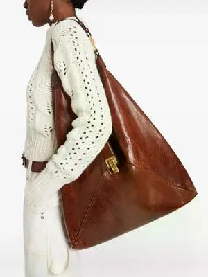 Ermanno Scervino Dudu Buckle Clutch Bag