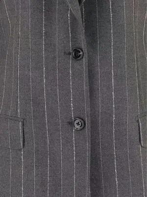 Tagliatore Striped Single-breasted Blazer