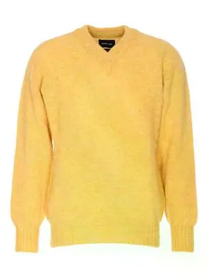 Howlin' Future Memories V-neck Sweater - Yellow
