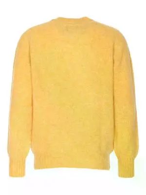 Howlin' Future Memories V-neck Sweater - Yellow
