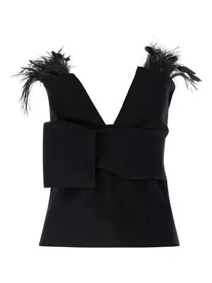 Alberta Ferretti Bow Detail Blouses