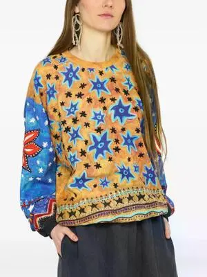 ANNTIAN Star-flower Wool Sweater