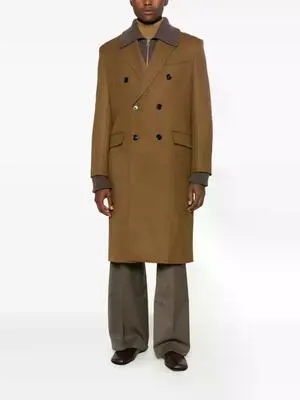 AMI Paris Wool Double-breasted Coat