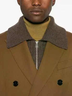 AMI Paris Wool Double-breasted Coat