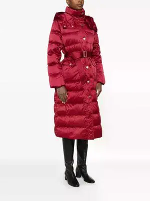 Liu Jo Belted Hooded Coat